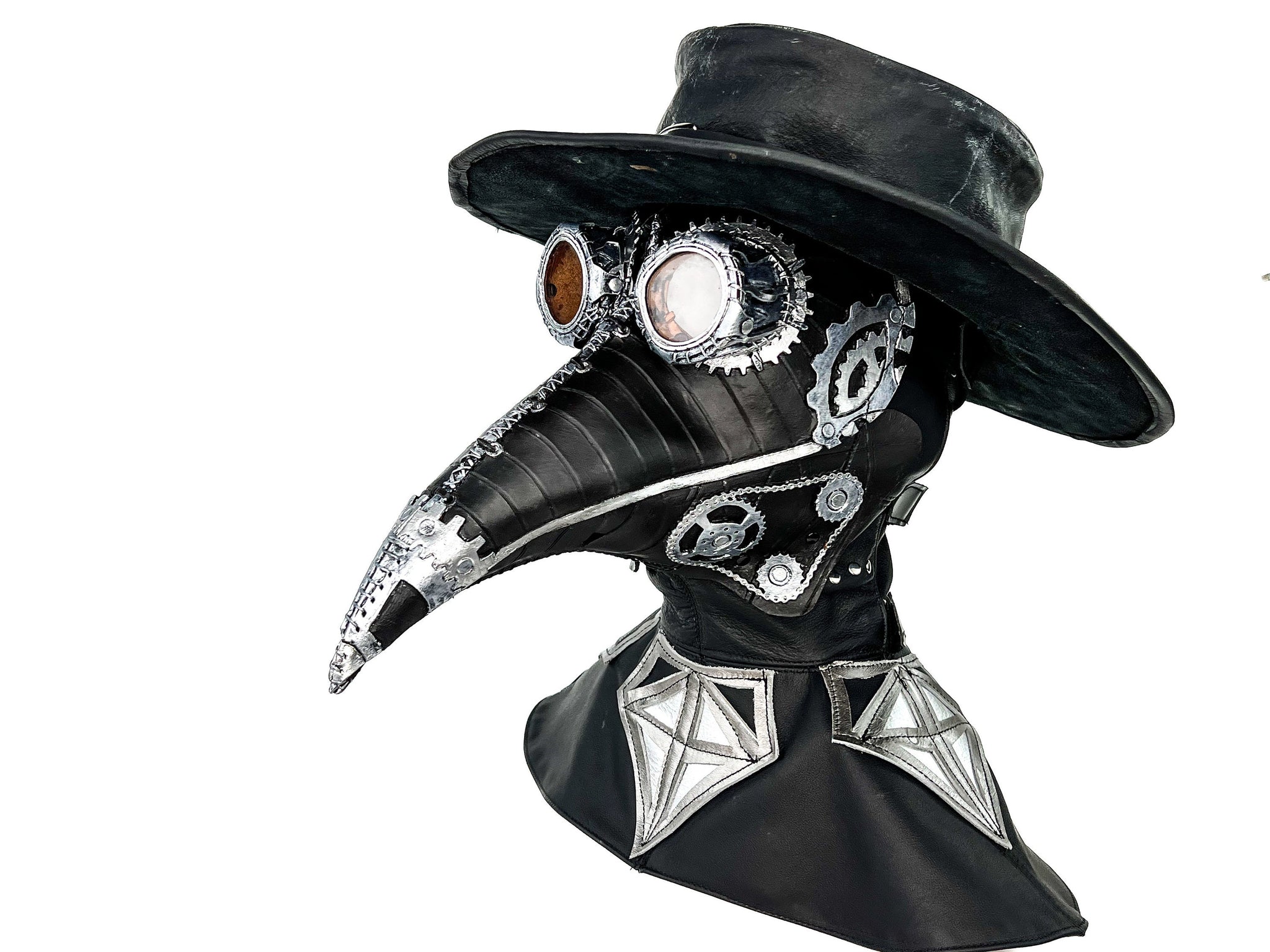The Plague - Genuine Leather Mask – Rockwell Masks